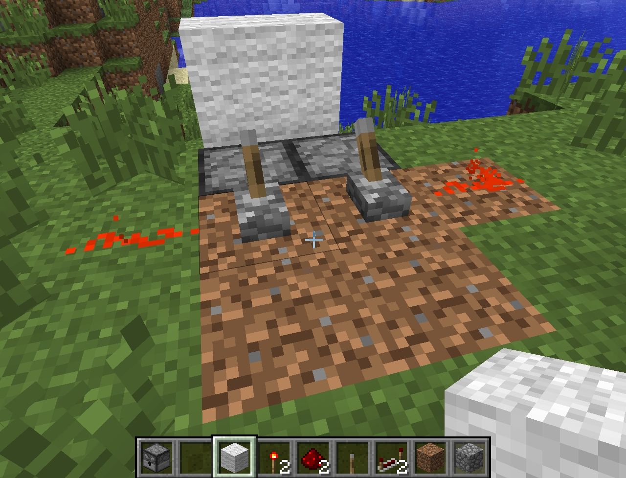 how to make a redstone cannon Minecraft Map