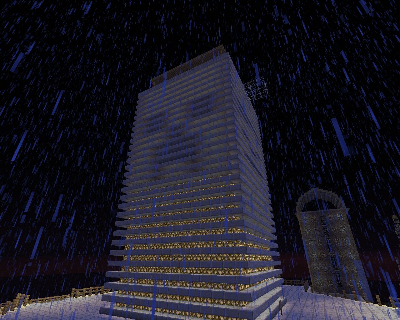 The Fight Club - 12 arenas in a single building Minecraft Map