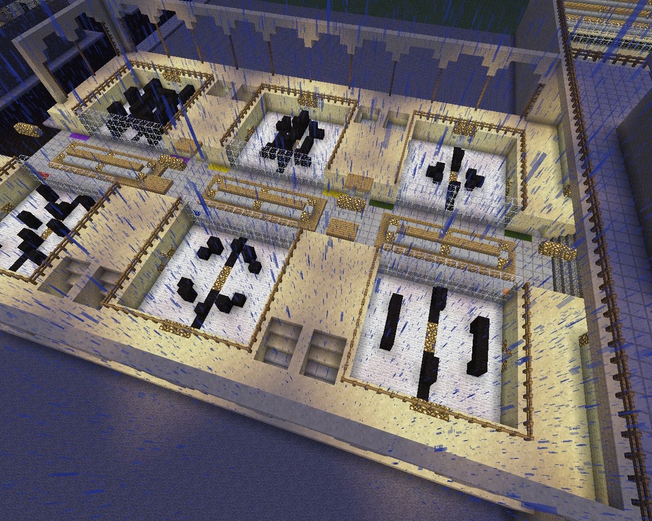 The Fight Club - 12 arenas in a single building Minecraft Map