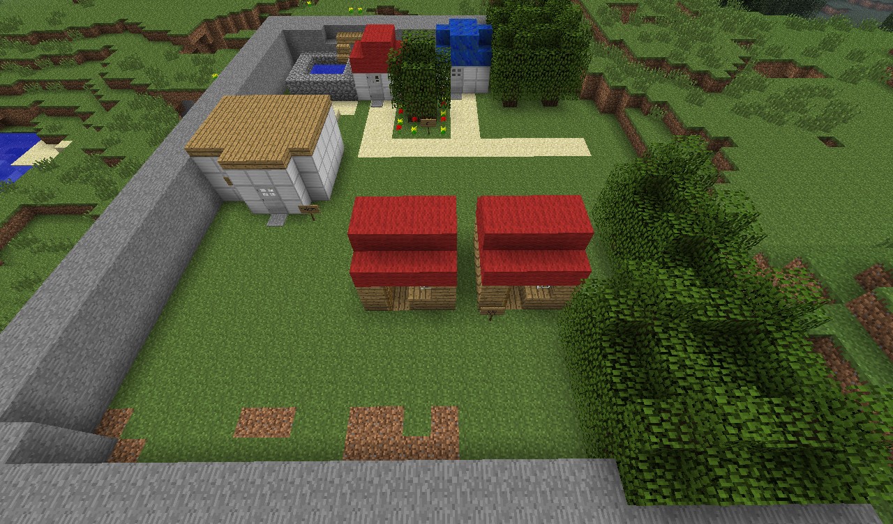 Lavaridge town from Pokemon S/R/E Minecraft Map