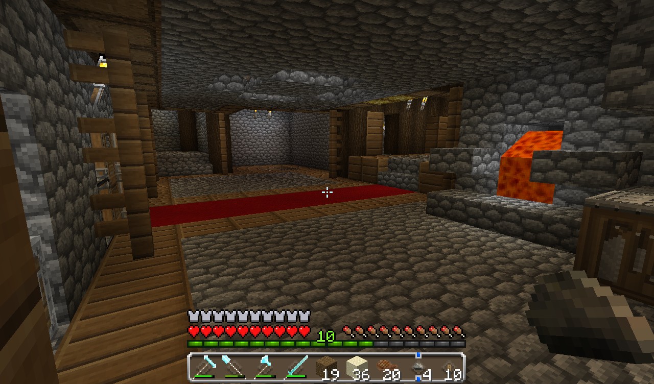 Hill side mansion ( updated cave house ) fully legit Minecraft Map