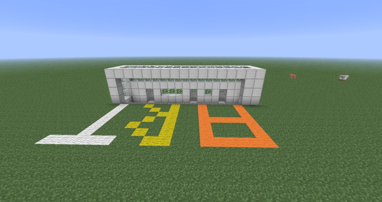 The Pixel Art Area Minecraft Map