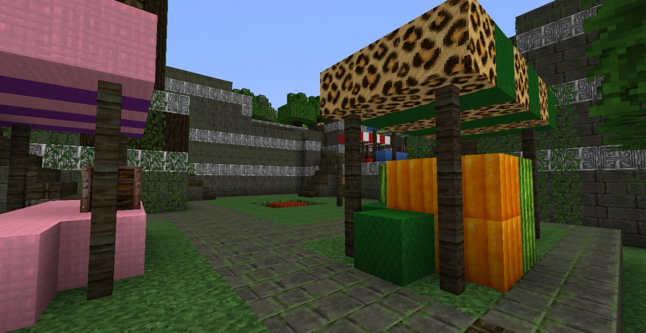 Mount. Haven/Aztec Village Minecraft Map