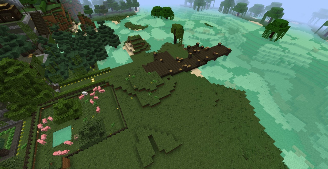 Mount. Haven/Aztec Village Minecraft Map