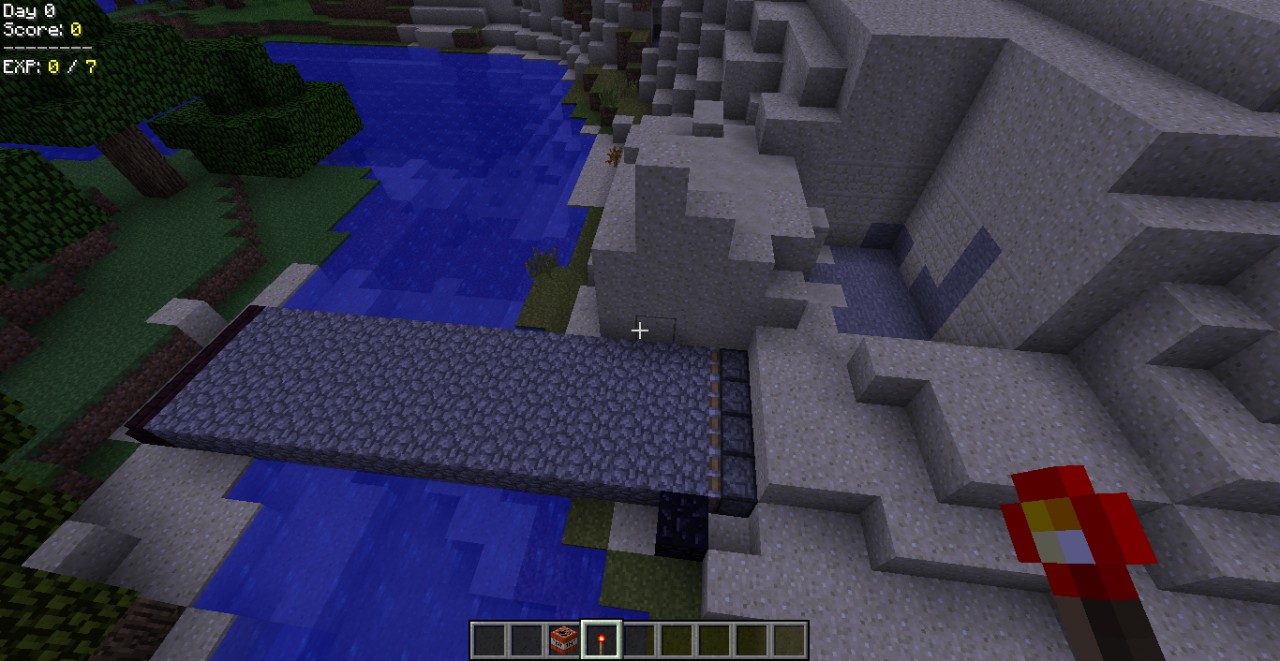 Self Building Bridge Minecraft Map