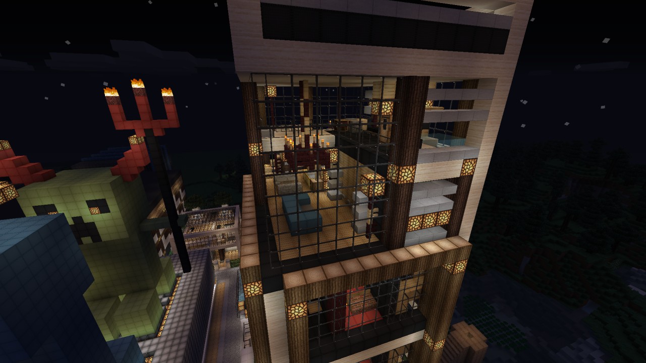 Celestial Height Apartment Minecraft Map