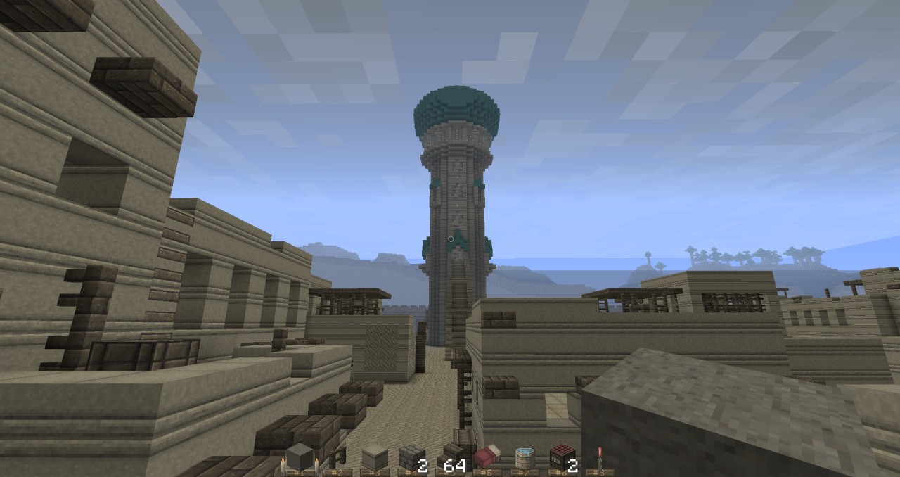 Arabic/Persian City. Minecraft Map