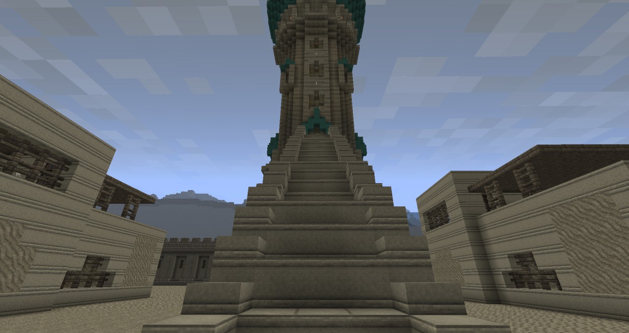 Arabic/Persian City. Minecraft Map