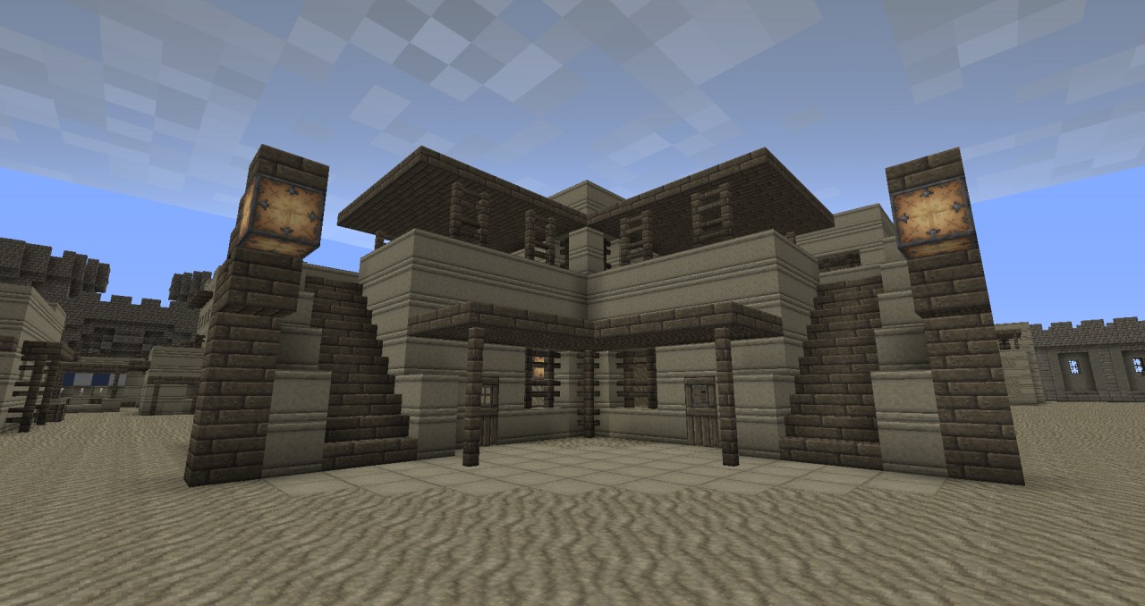 Arabic/Persian City. Minecraft Map