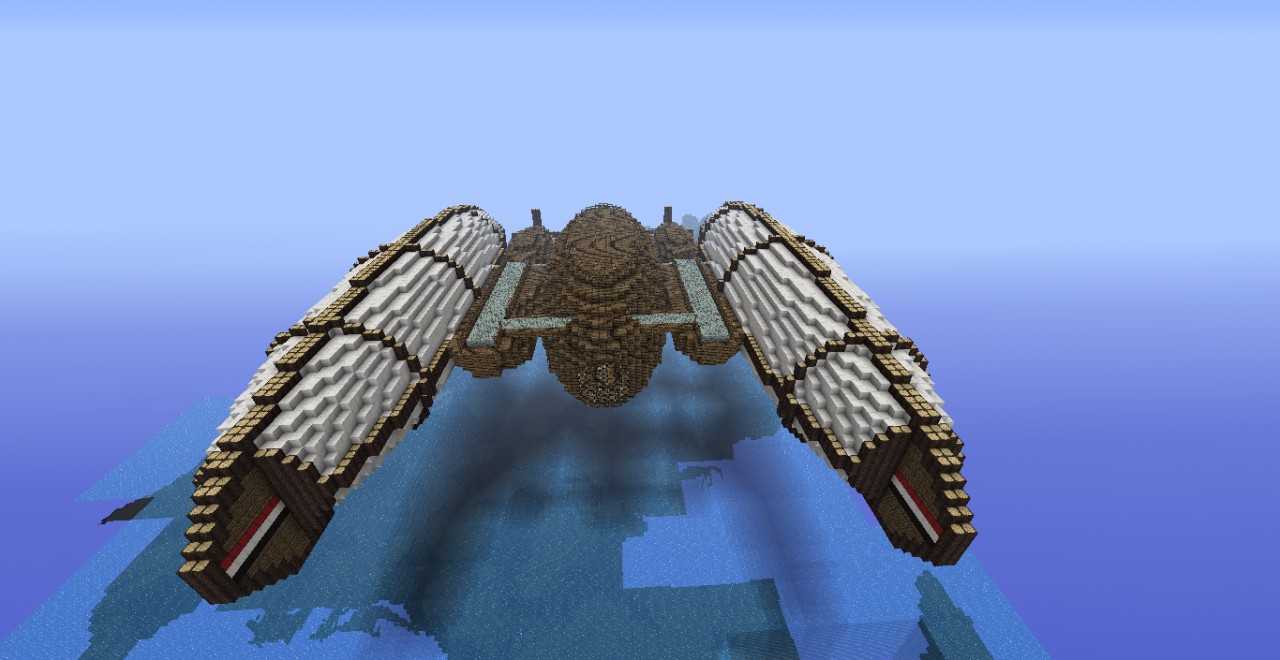 Military Airships (Light Carrier/Heavy Bomber) Minecraft Map