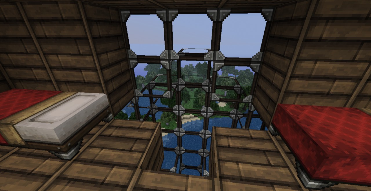 Military Airships (Light Carrier/Heavy Bomber) Minecraft Map