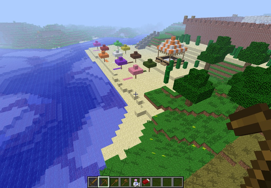 Beach House Minecraft Map