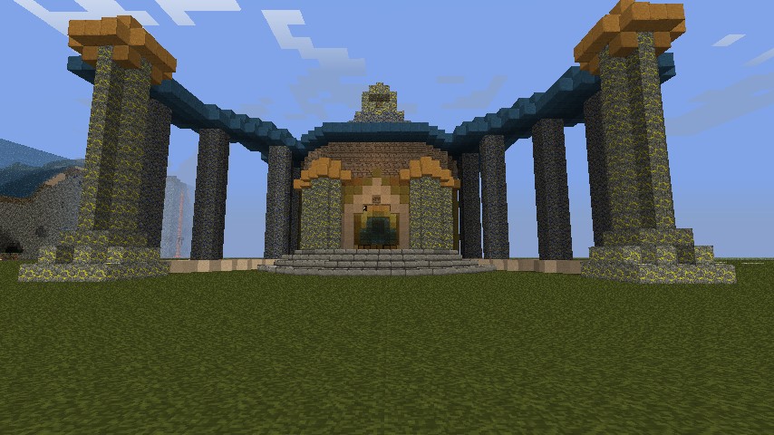 A Temple... Minecraft Map
