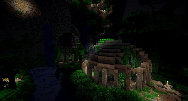 Prof. Zinz and Ancient ruins (Caved In Contest) Minecraft Map