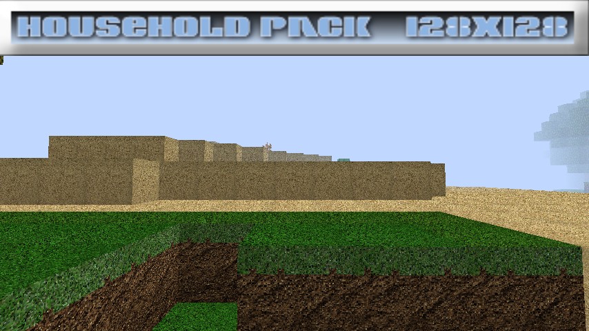 Household Pack [1.5.2] [128x128] Minecraft Texture Pack
