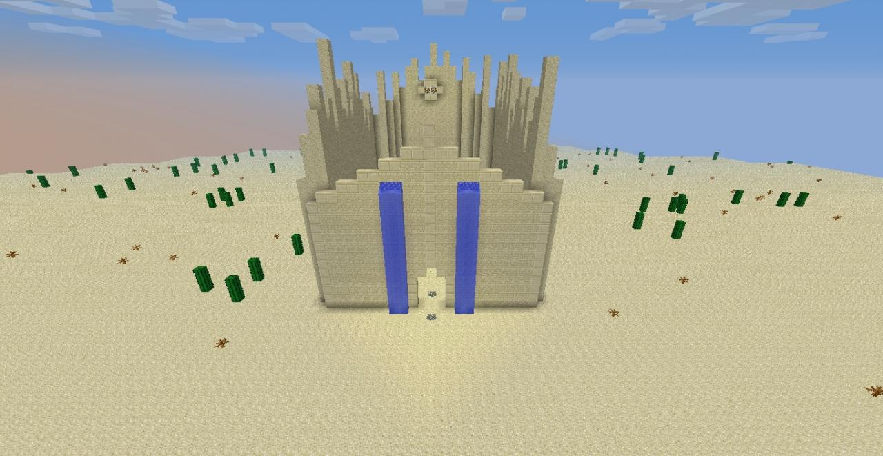 Sand Castle Minecraft Map