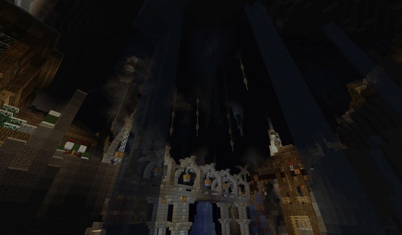 Christmas cave Minecraft Map