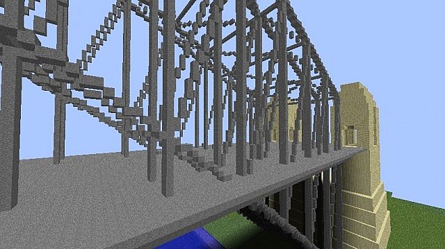 Sydney Harbour Bridge Minecraft Map
