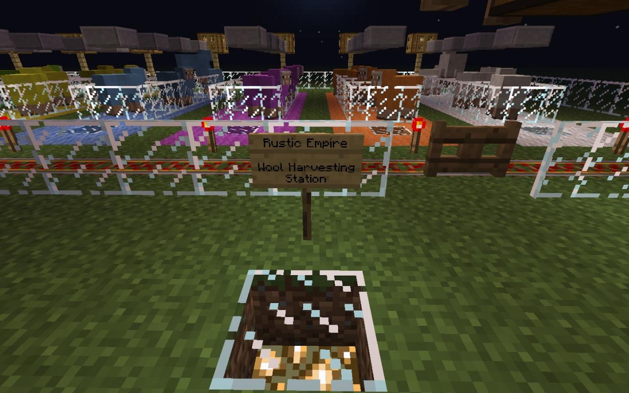 The Rustic Empire: Breeding Stations Minecraft Map