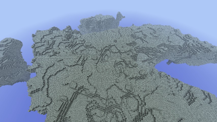 Landfall Island - Custom Terrain Minecraft Map