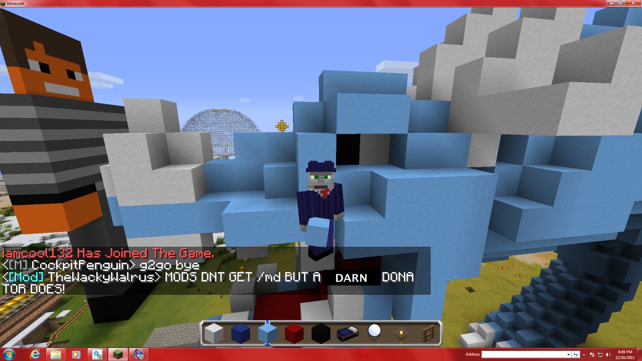 A couple of Kaiju Minecraft Map