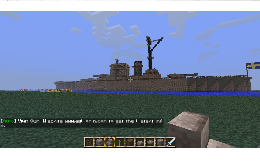 Swedish Cruiser Nordic Minecraft Map