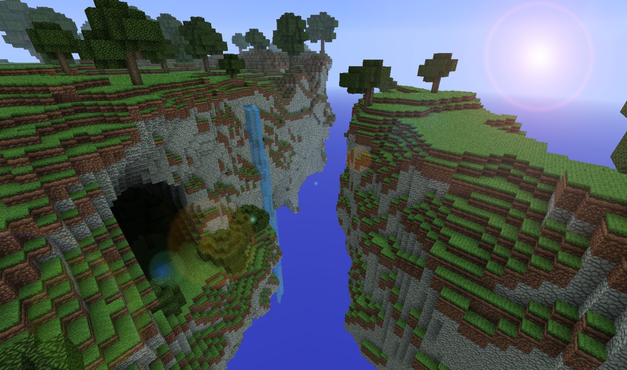 Landfall Island - Custom Terrain Minecraft Map