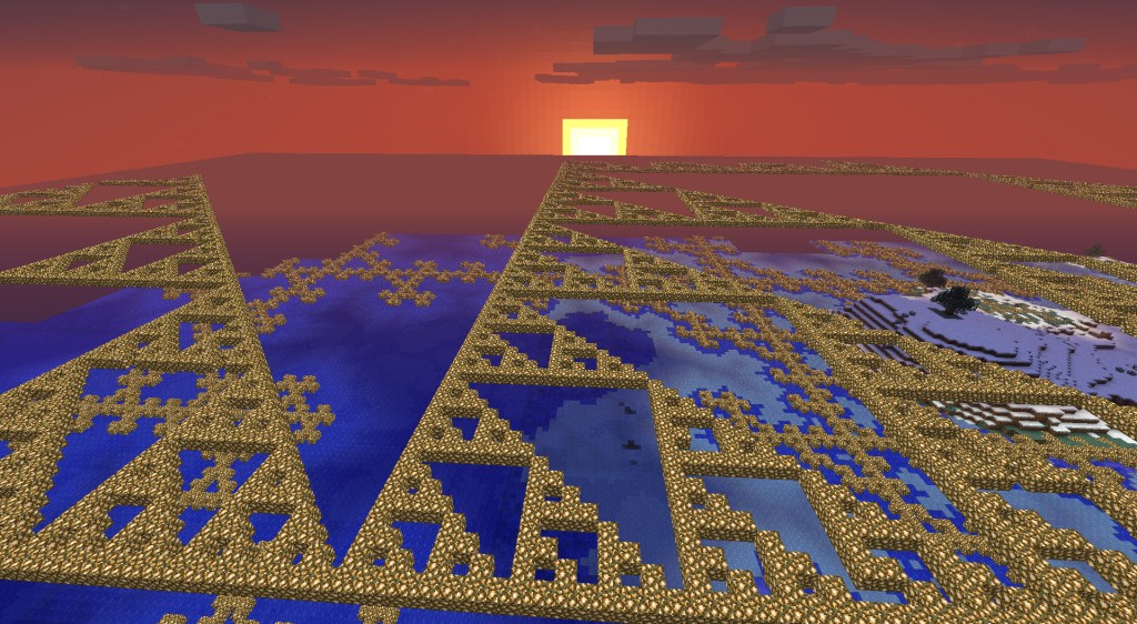 The Chaos Game - WorldEdit script Minecraft Map