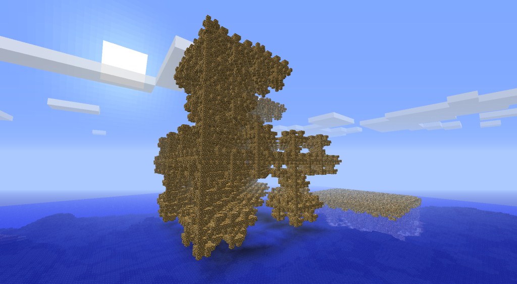 The Chaos Game - WorldEdit script Minecraft Map