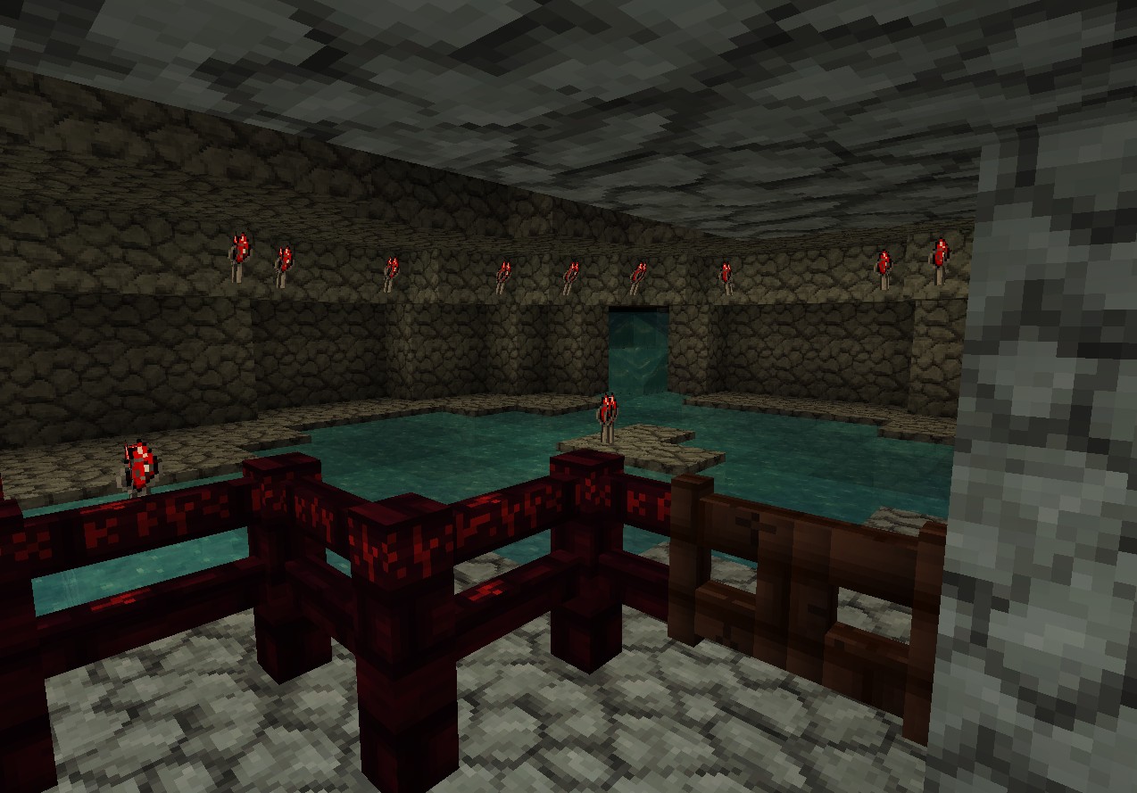 Natural Looking Hot Spring Minecraft Map