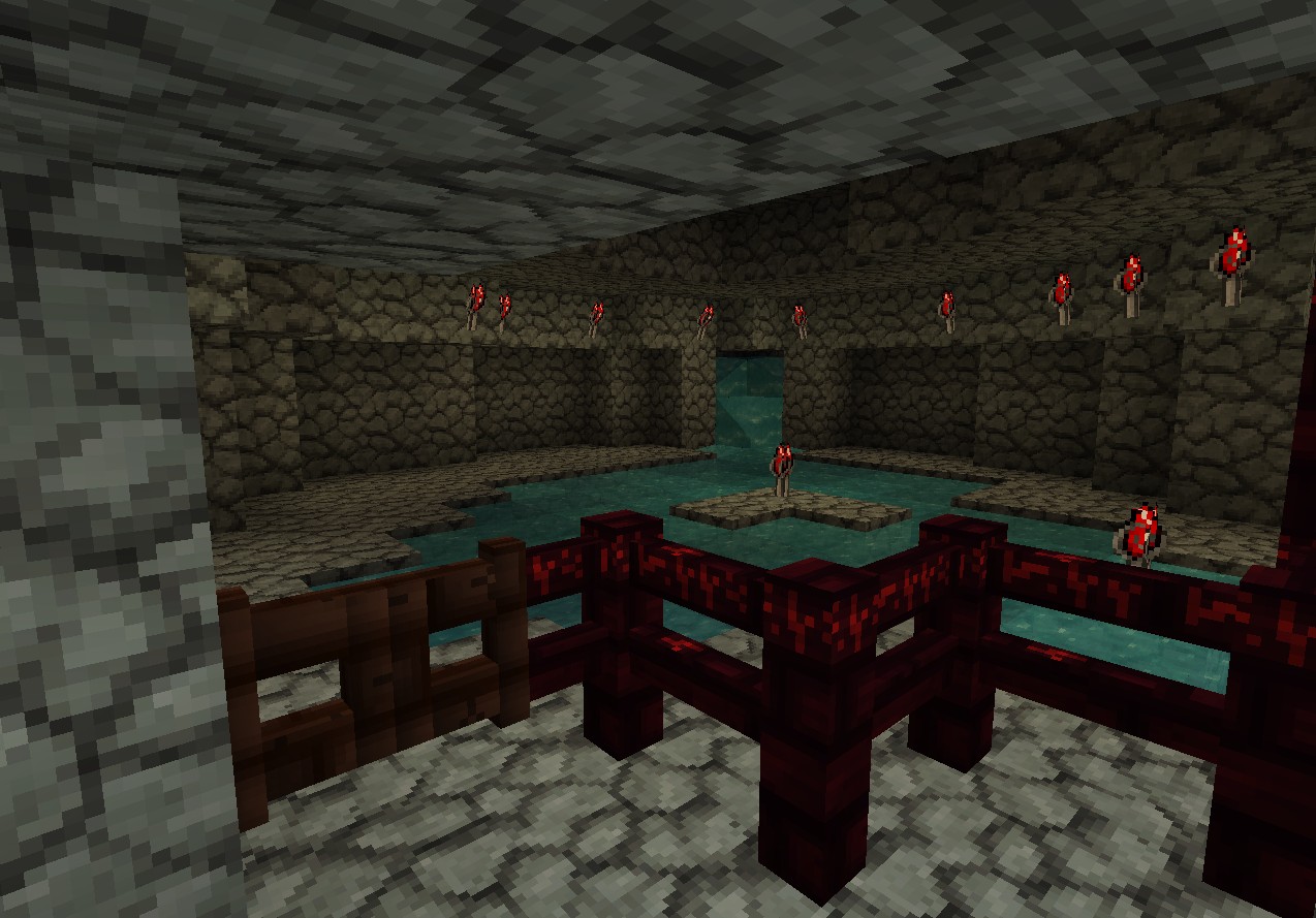 Natural Looking Hot Spring Minecraft Map