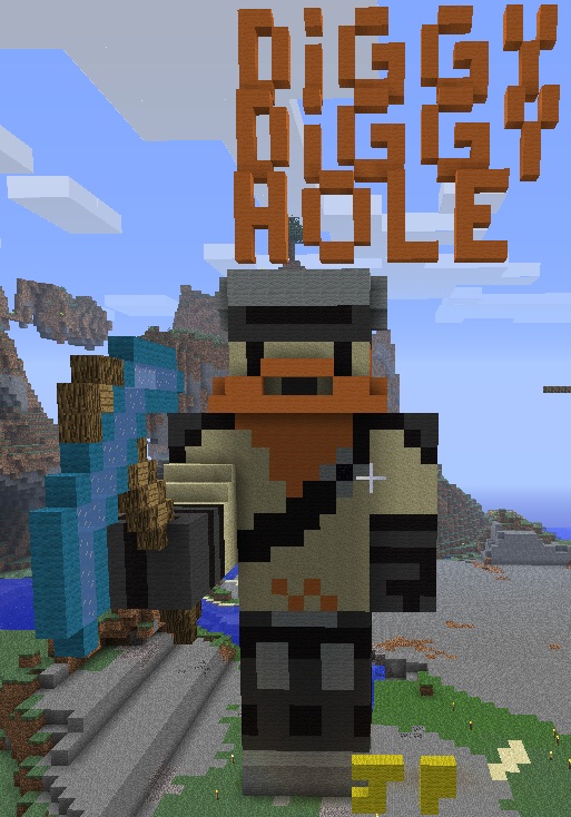 Honeydew Diggy Diggy Hole =D Minecraft Map