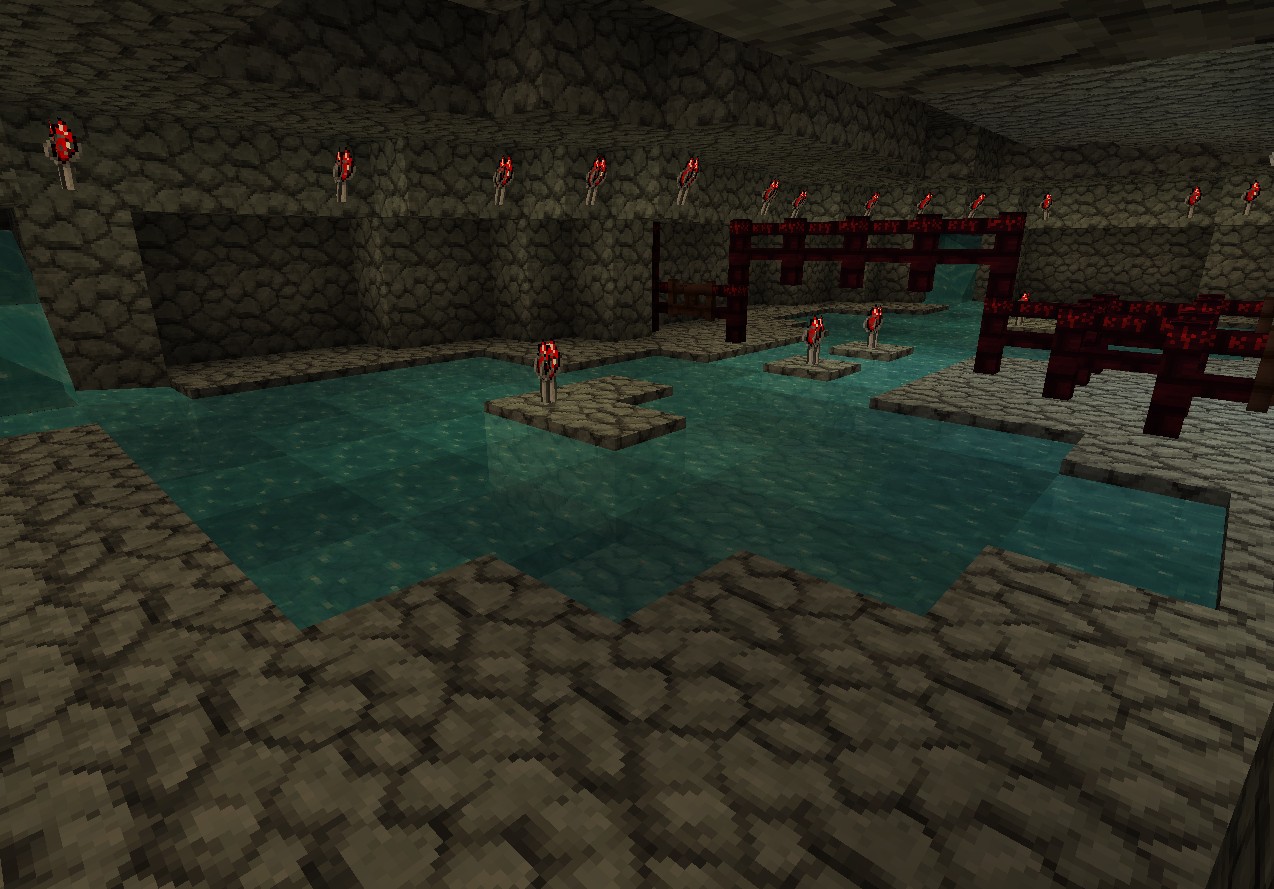 Natural Looking Hot Spring Minecraft Map