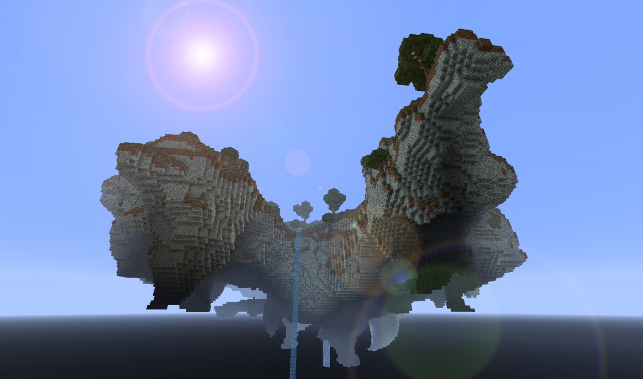Landfall Island - Custom Terrain Minecraft Map