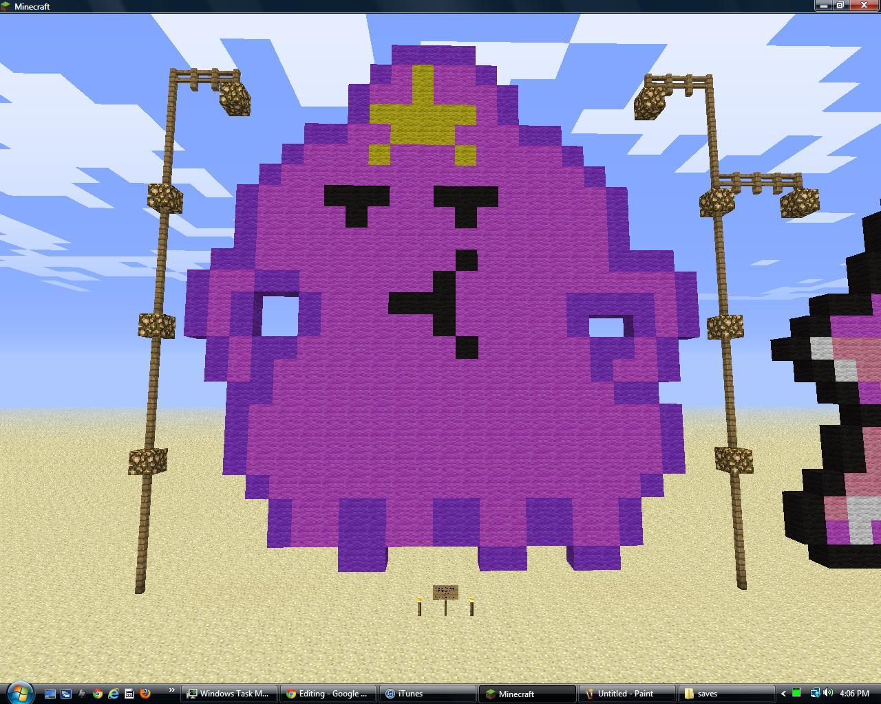 LSP and Charmander Minecraft Map