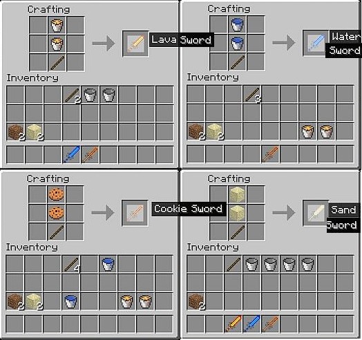 Mo' Swords 2.3 Minecraft Mod