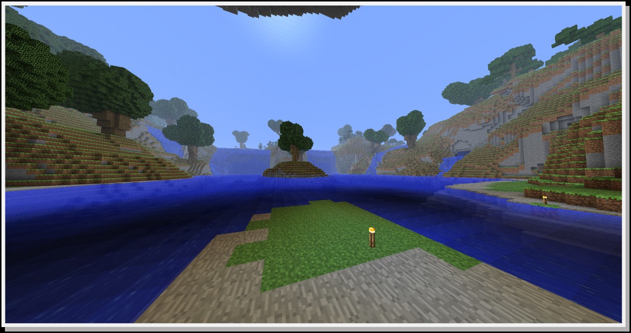 Valley of the Infamous Wanderer Minecraft Map