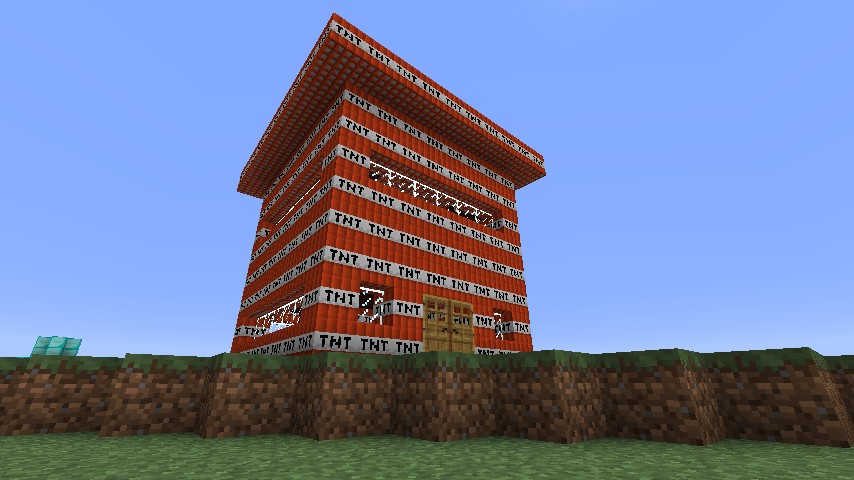 TNT HOUSE SURVIVAL! Minecraft Map