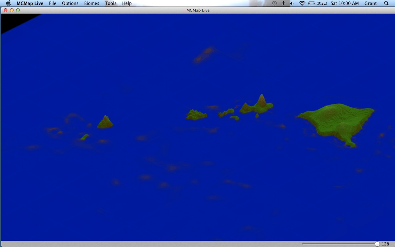 Hawaiian Islands Minecraft Map