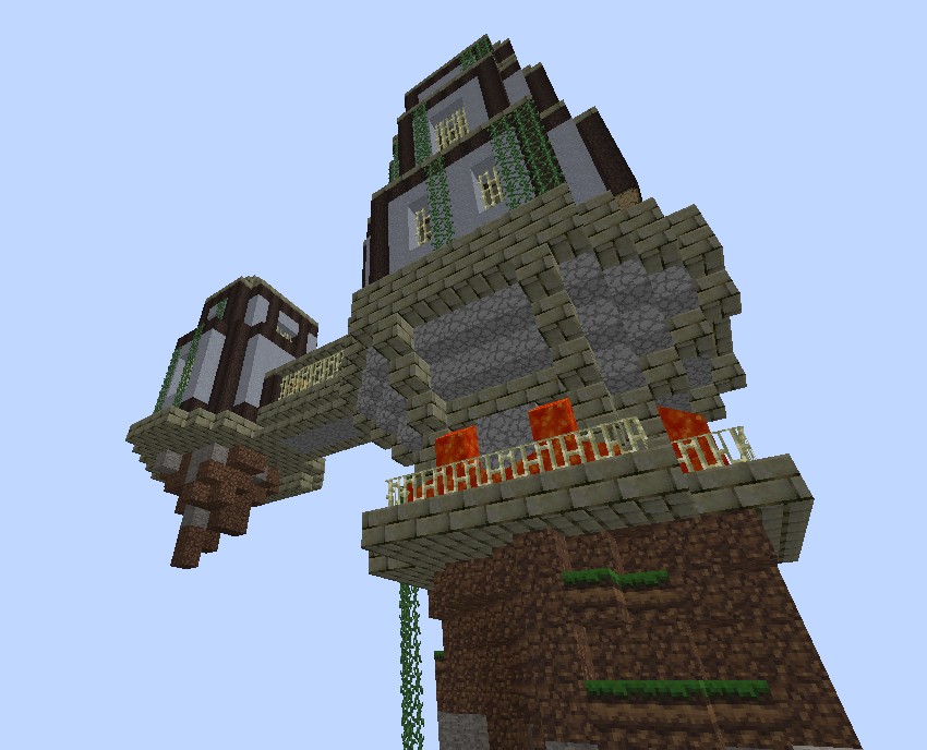 Floating Citadel 32x14x34 Minecraft Map