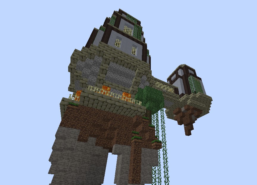 Floating Citadel 32x14x34 Minecraft Map