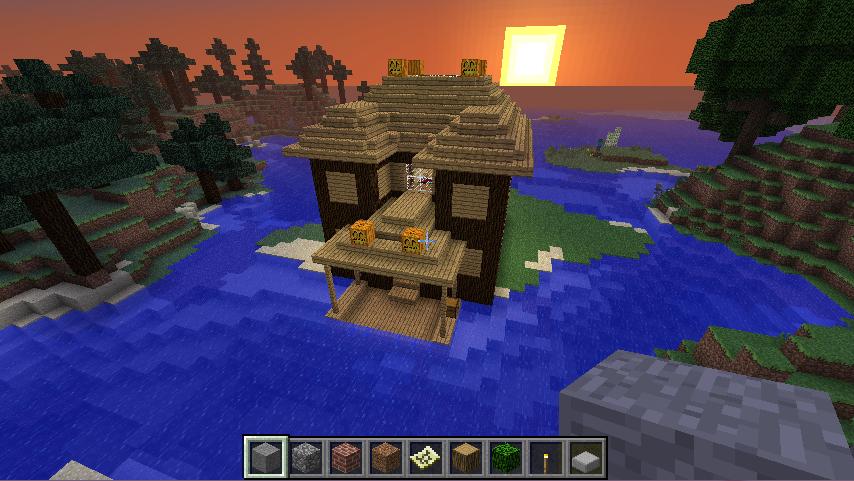 Simple Southern Style House Minecraft Map