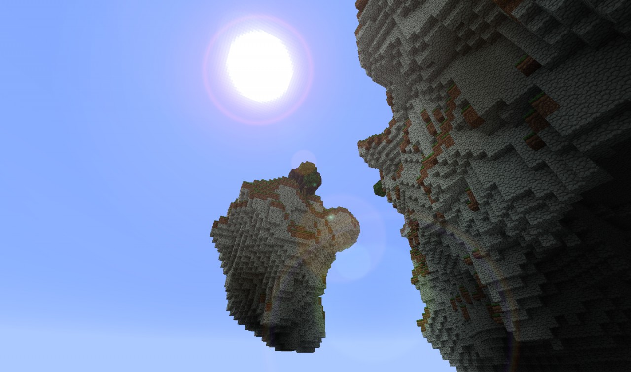 Landfall Island - Custom Terrain Minecraft Map