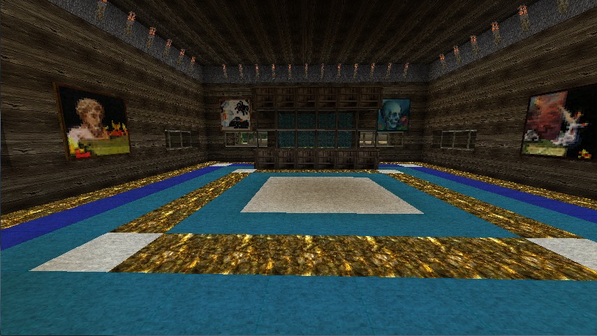 Grief and creeper resistant house Minecraft Map