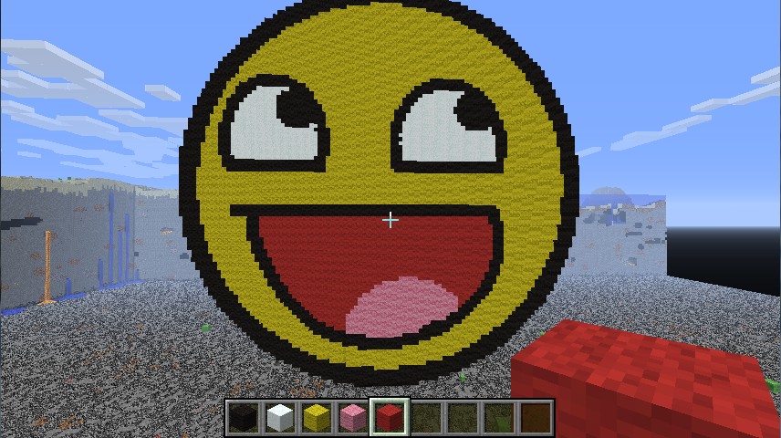 This face~ Minecraft Map