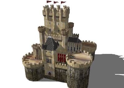 Butrón castle Minecraft Map