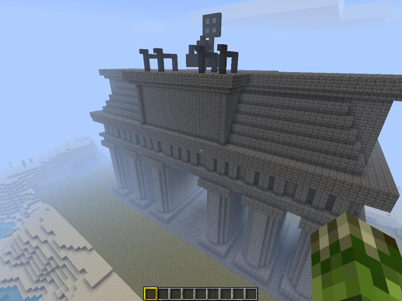 Brandenburg Gate/Brandenburger Tor Minecraft Map
