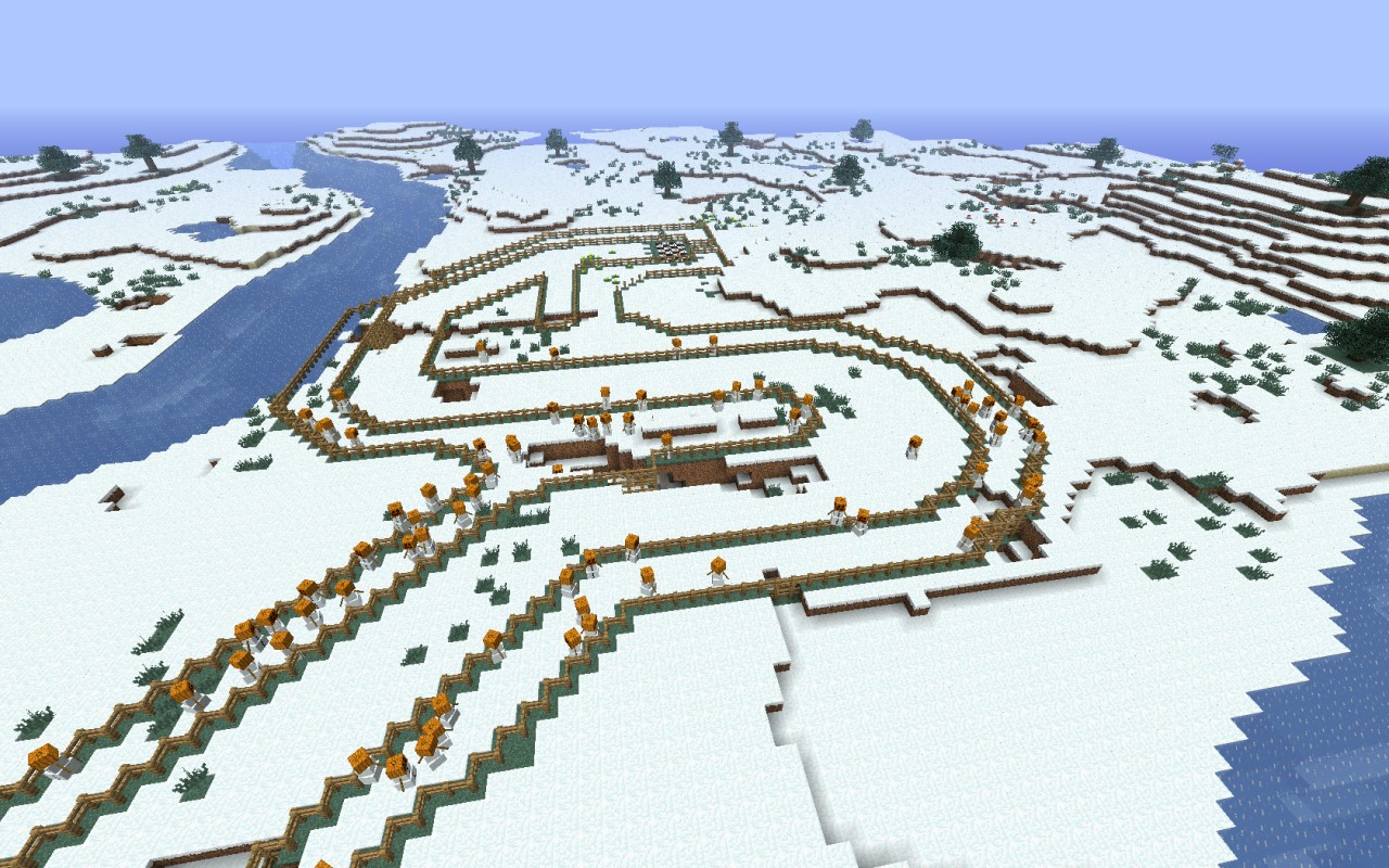 Animal Bike Challenges/Racecourses Minecraft Map