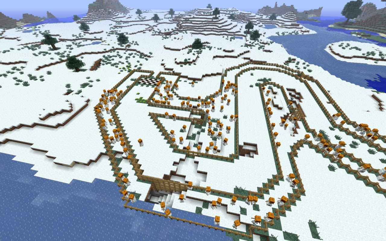 Animal Bike Challenges/Racecourses Minecraft Map