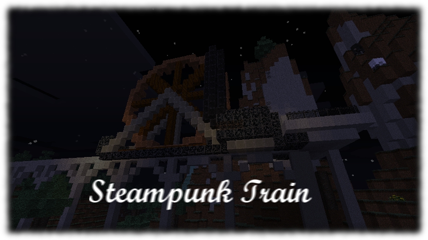 Steampunk Train Minecraft Map